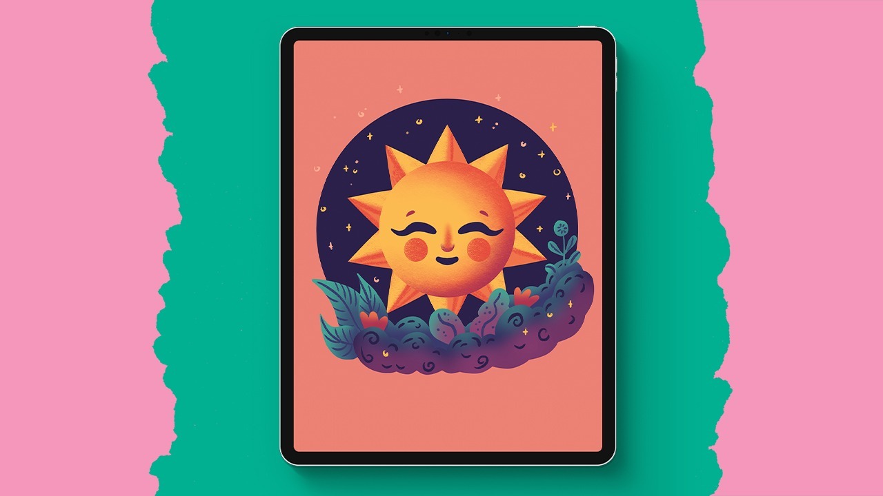 Happy Sun - Art With Flo