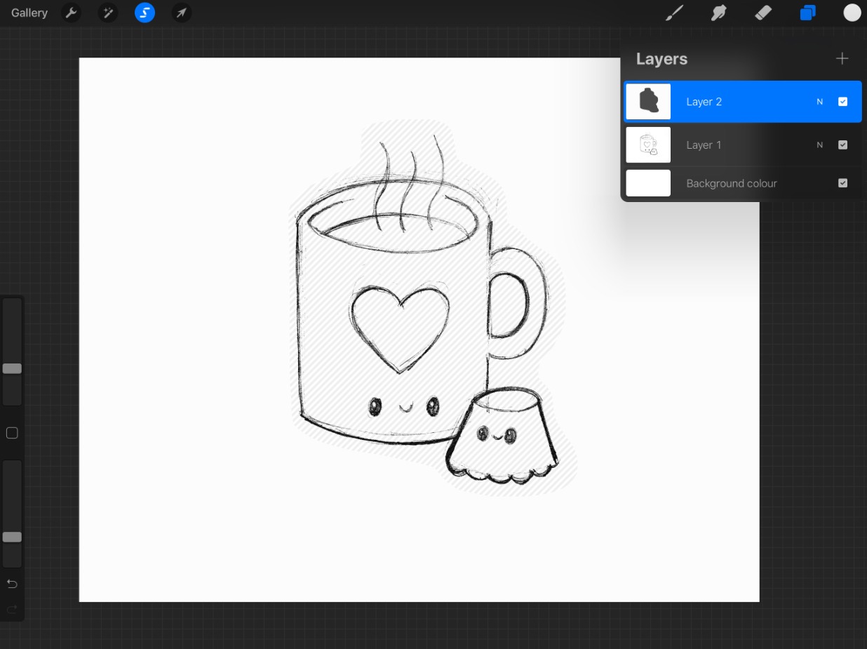 From traditional sketch to layer in Procreate - Art With Flo