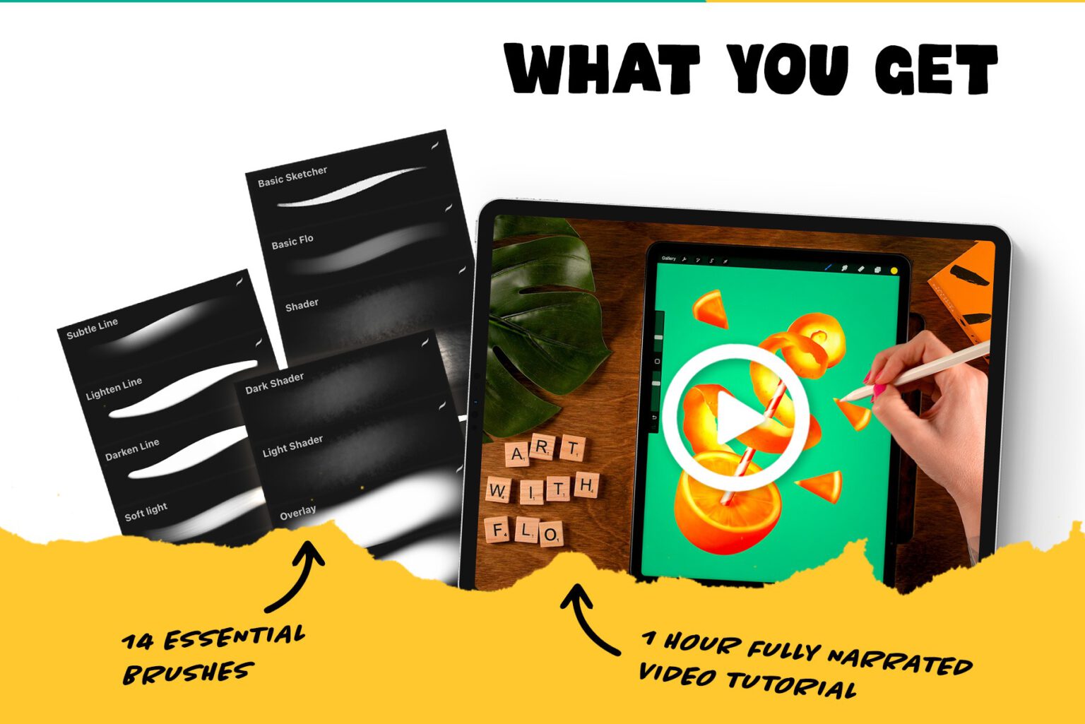 Best Basic Procreate Brushes - Art With Flo