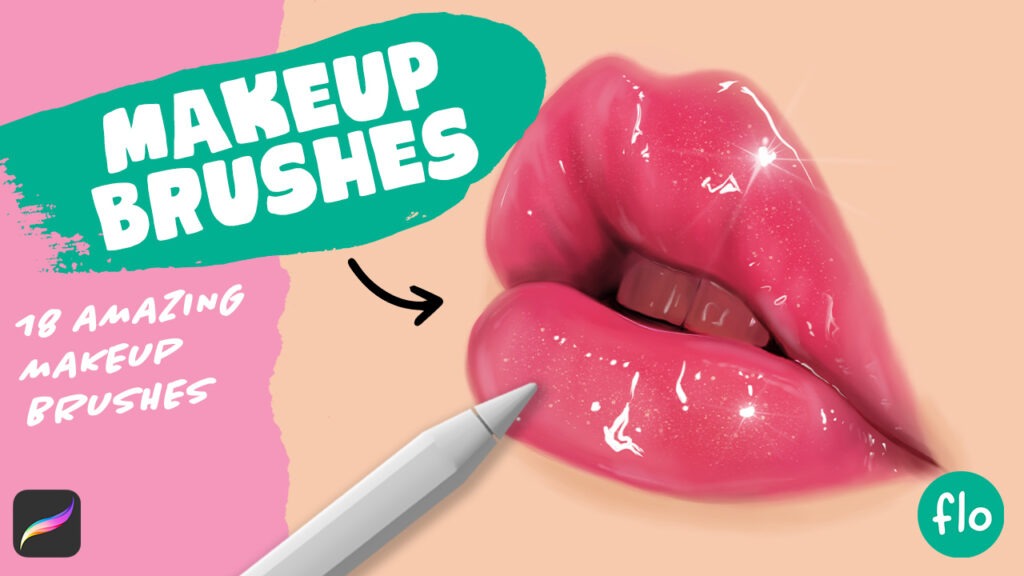 18 Makeup Brushes - Art With Flo