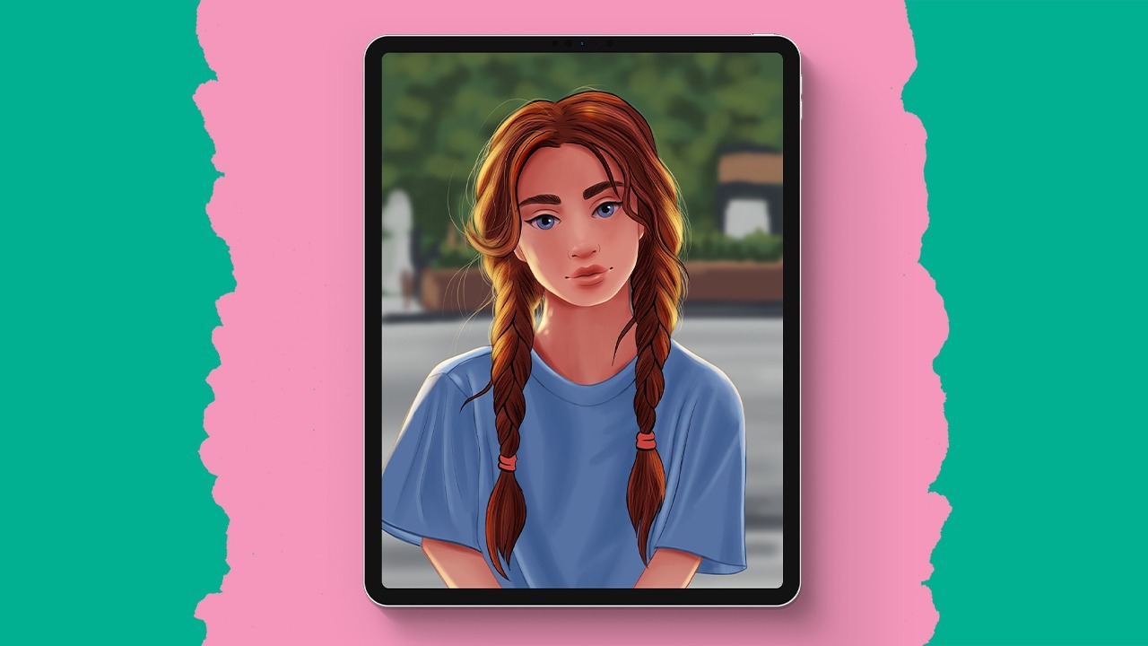 Drawing a Face – Stylised Portrait Rendering - Art With Flo