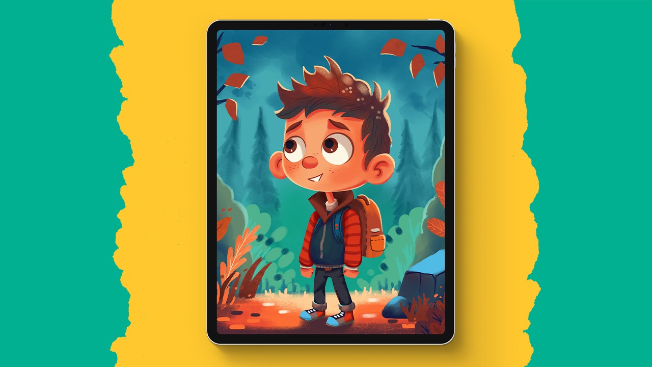 Storybook Boy - Art With Flo