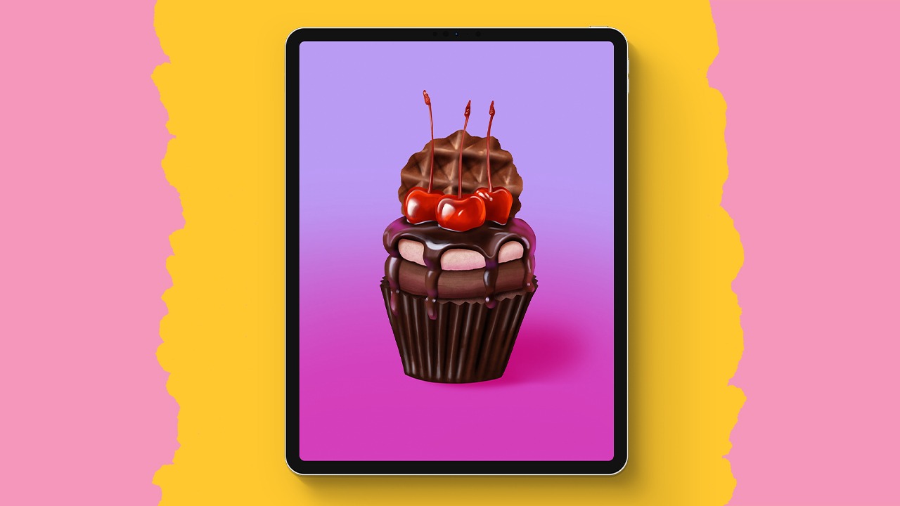 Cupcake - Art With Flo