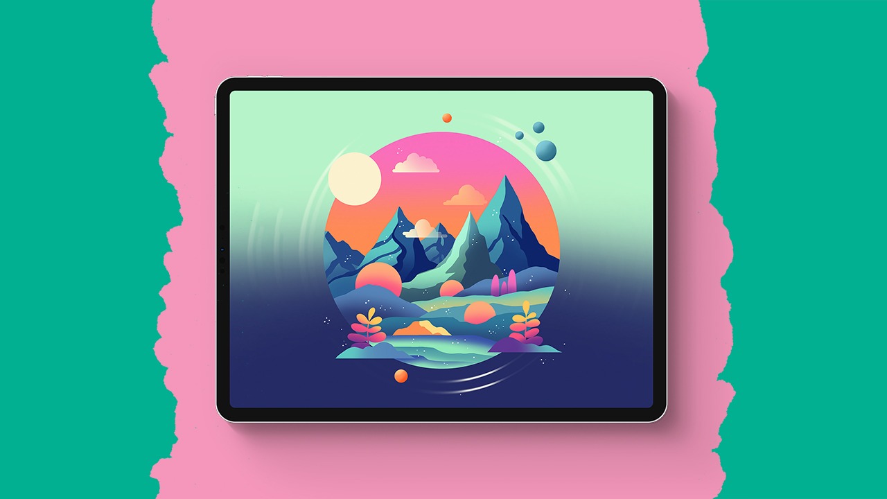 Stylized Landscape - Art With Flo