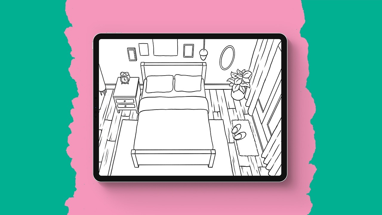 Top Down Room View – Part 1 - Art With Flo